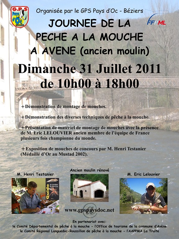 GPS Pays d'Oc - Journée de la Pêche à la Mouche